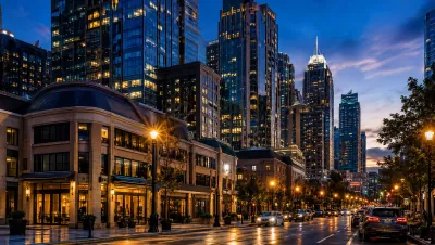 South End Charlotte street scene