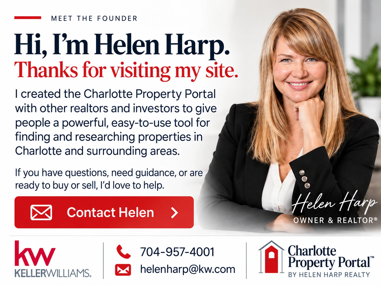 Meet Helen Harp. Tap to enlarge and read.